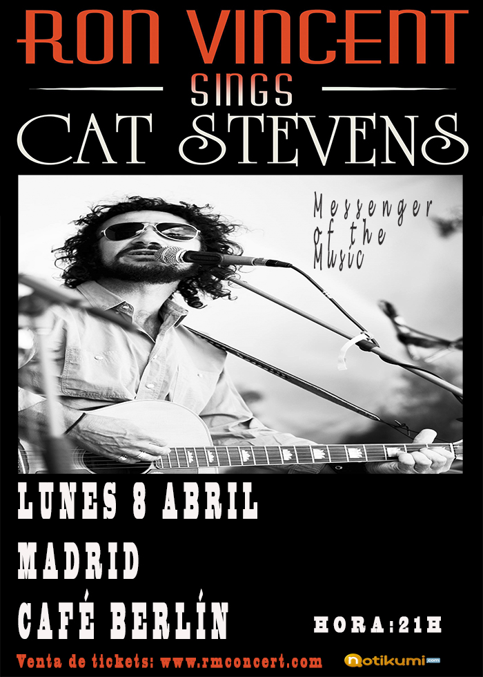 Tickets for Ron Vincent Sings Cat Stevens en Madrid
