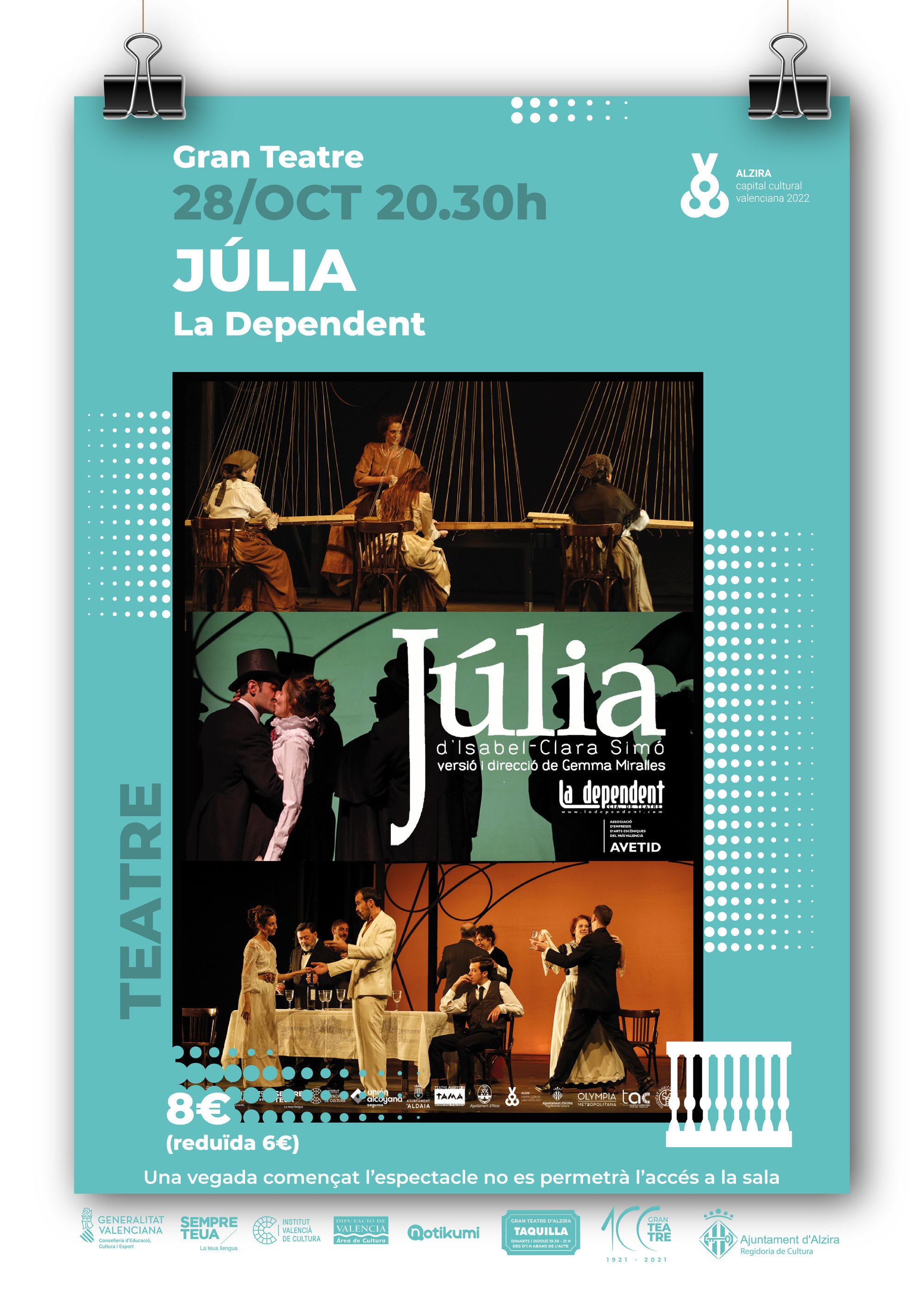 Tickets for JÚLIA - La Dependent